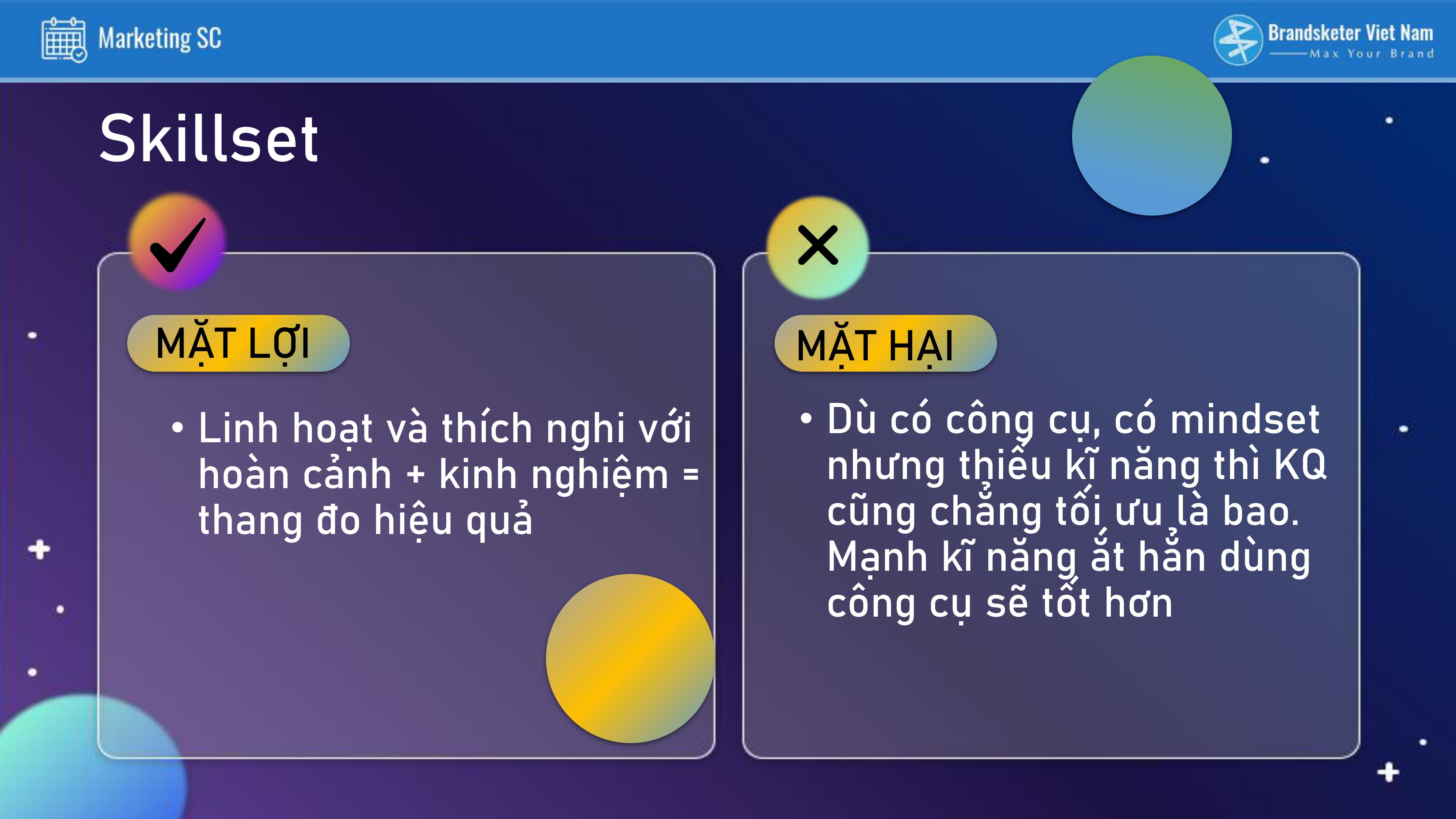 Mindset, Skillset, Toolset chiếc kiềng 3 chân giúp bạn vững vàng trước ...